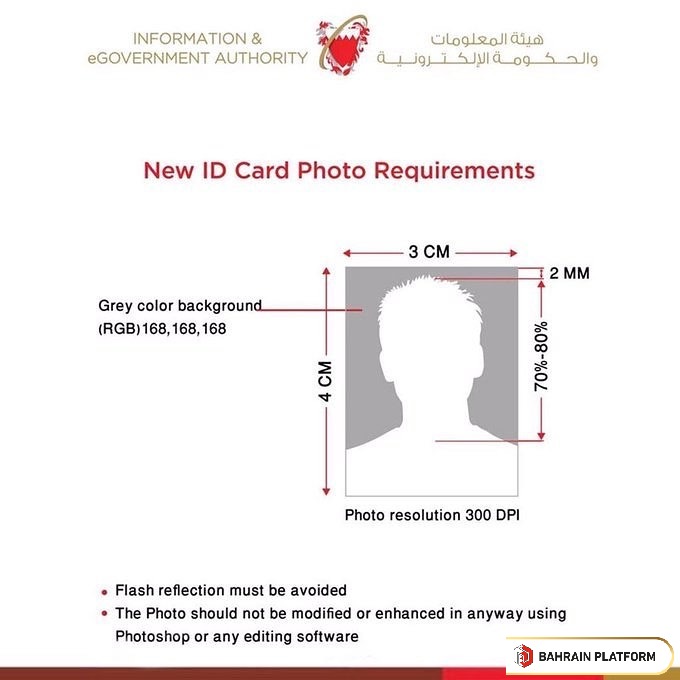 Bahrain CPR Photo Size: Requirements, Size and Specifications