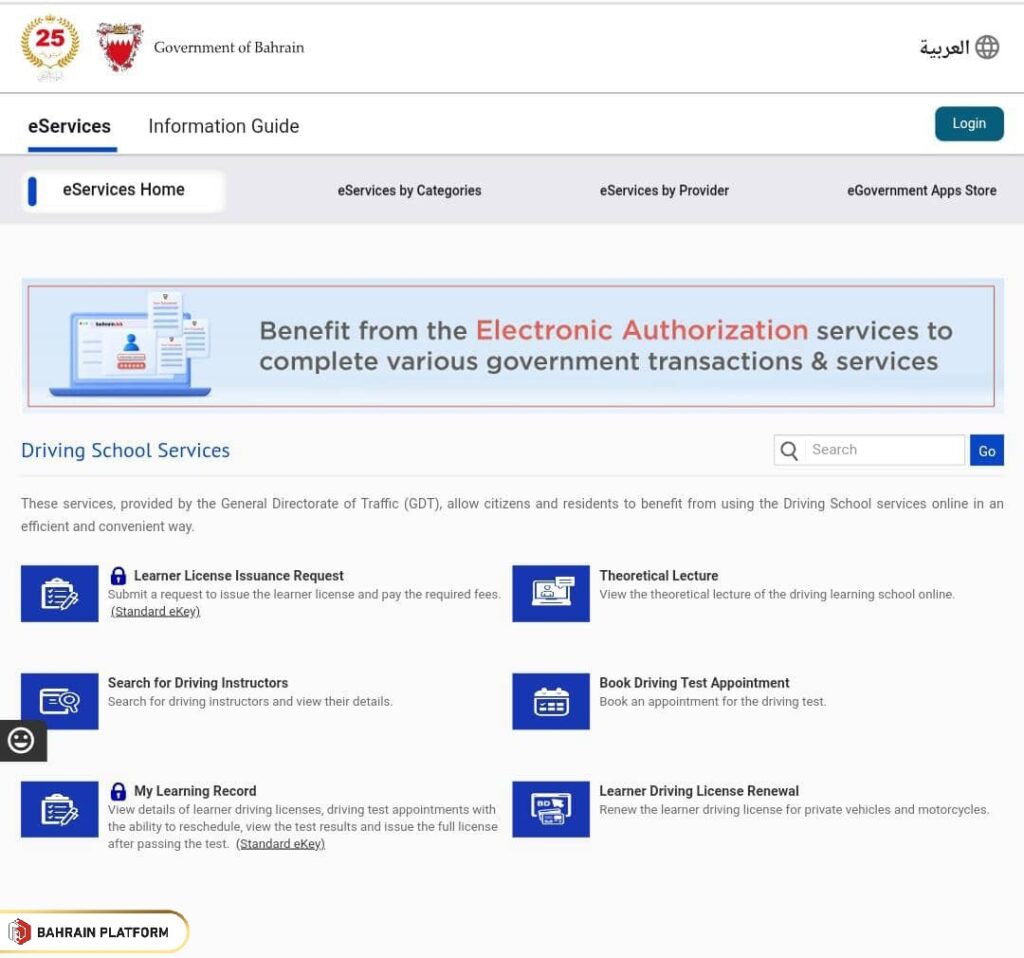 Bahrain Driving License Online Check 2026